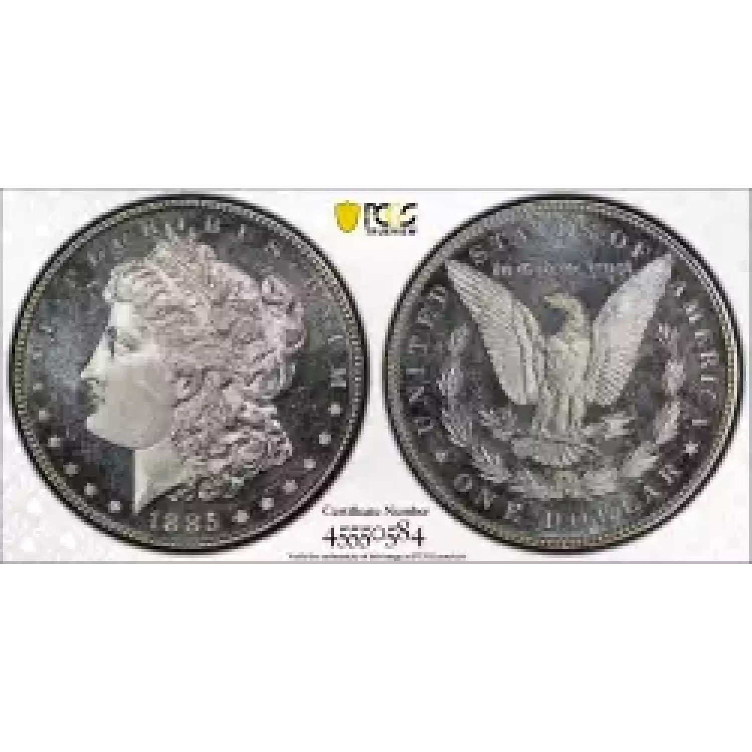 1885 Morgan Silver Dollar PCGS MS-65 DMPL - Arrowhead Coin & Jewelry